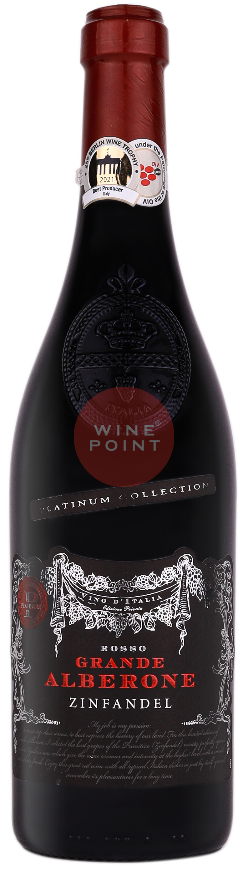 Platinum Collection Zinfandel 2023 - 750 mL grande alberone platinum ...