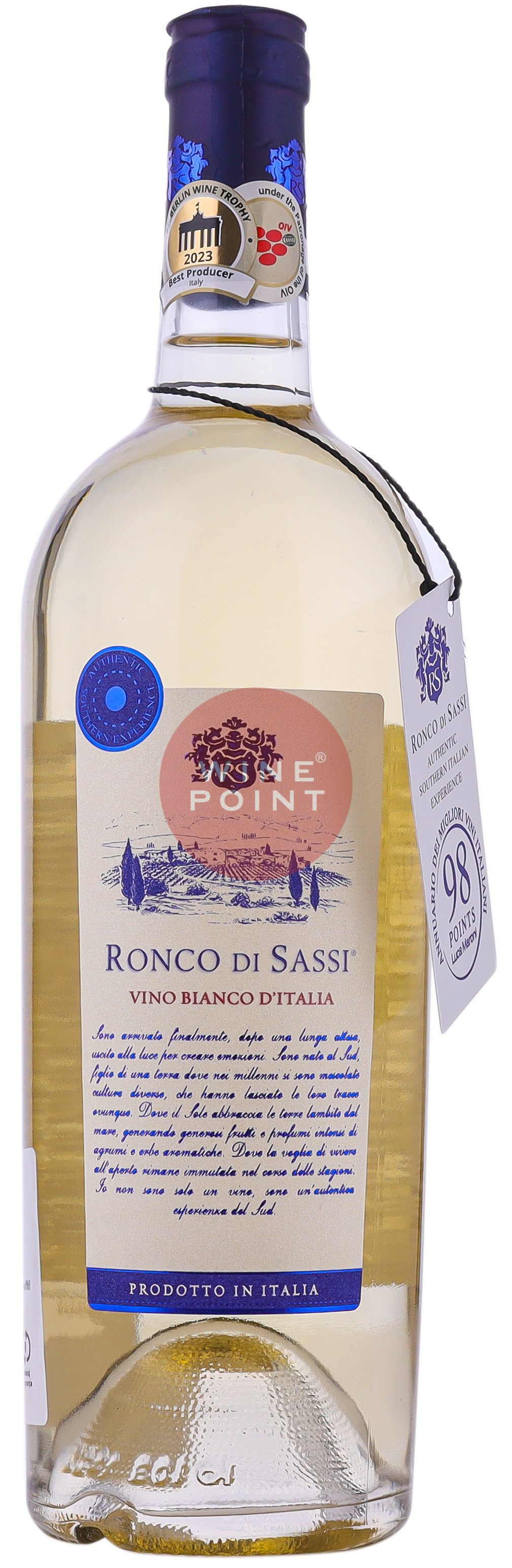 Vino Bianco d'Italia 2023 - 750 mL Ronco di Sassi Bianco d’Italia 2023 ...