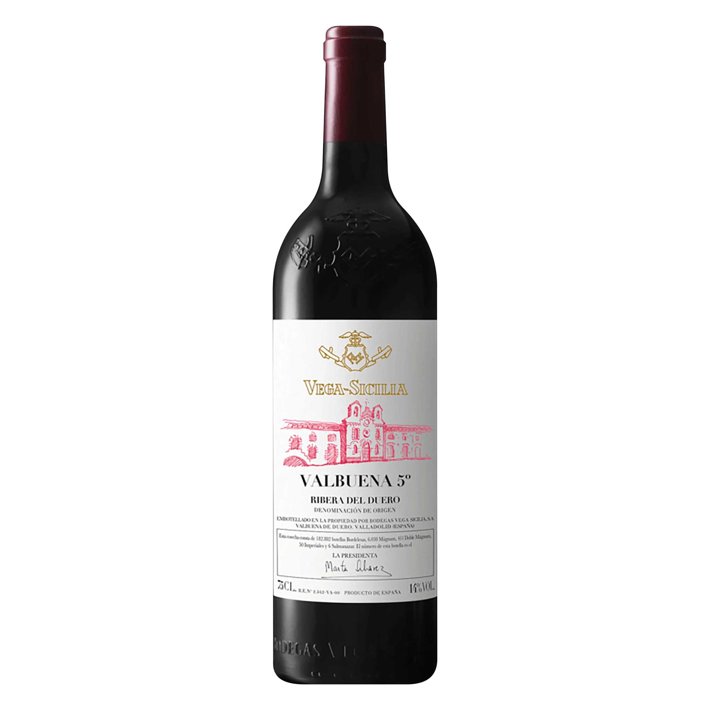 vega sicilia valbuena 5º 2020 - vin roșu de colecție ribera del duero ...